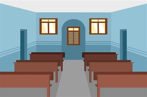 Premium Vector Classroom