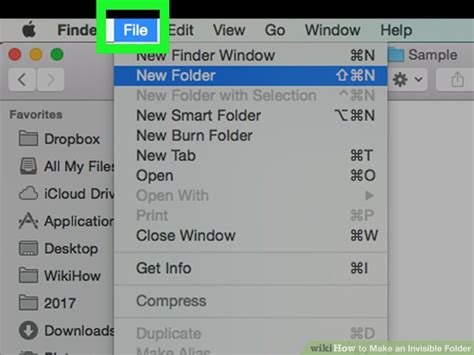 Ways To Make An Invisible Folder WikiHow