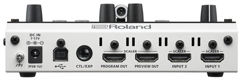 Roland V 02hd Pac1 2 Input Hdmi Switcher With Fs 5 Foot Pedalphono