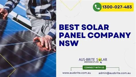 Best Solar Panel Solutions In Nsw Aus Brite Solar