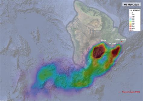 Copernicus Sentinel 5p Spots So2 Emissions Sentinel Success Stories