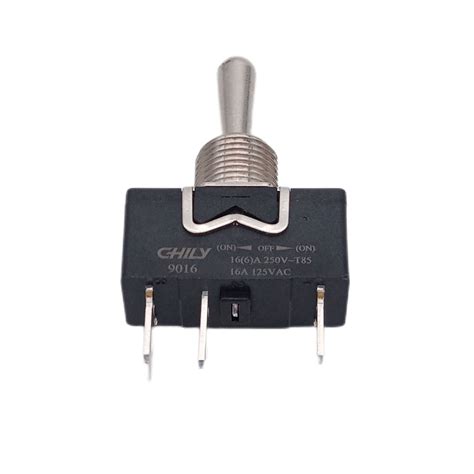 High Quality 16a 3 Pin Spdt On Off On Single Position Toggle Switch For Automotive Car