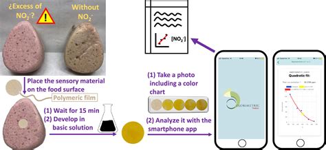 Easy Nitrite Analysis Of Processed Meat With Colorimetric Polymer Sensors And A Smartphone App