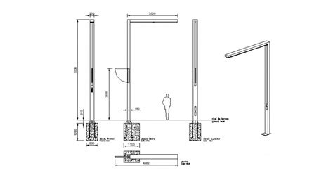 Construction Unit Detail D View CAD Block Layout File In Dwg Format