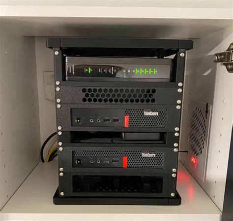 3d Printed Mini Rack R Homelab