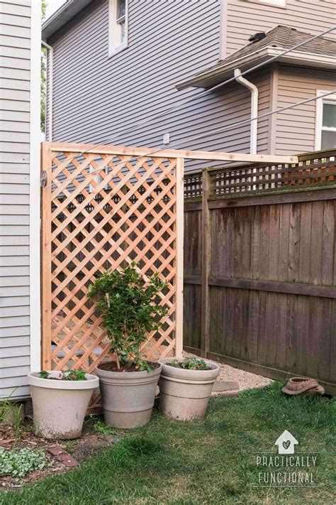 How To Build A Lattice Screen Easy Diy Project Artofit