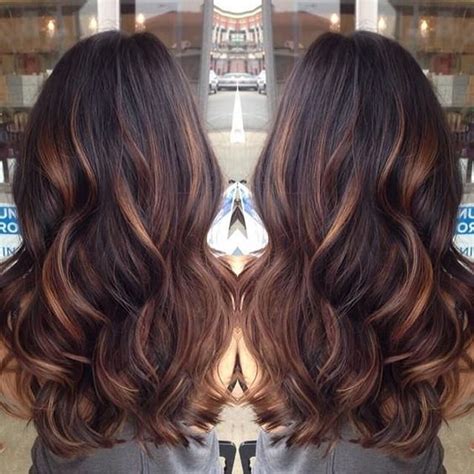 Бразильское окрашивание на темные волосы 73 фото