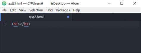 Html 편집기 Atom 에디터 설치 및 Emmet 사용법 Dasima