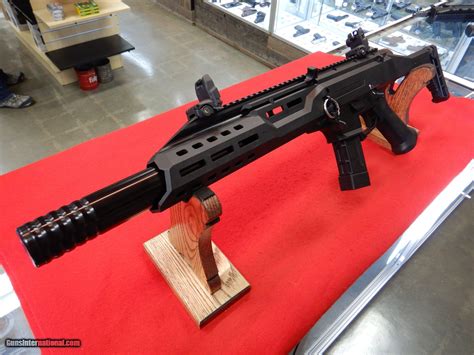 Cz Scorpion Carbine Wfolding Stock And Magpul Sights 9mm