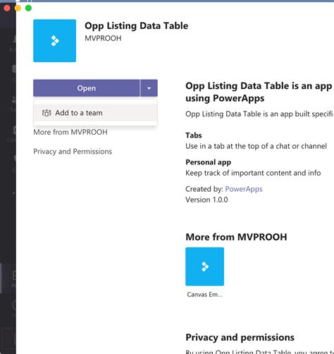 embedding canvas power apps to microsoft teams microsoft dynamics 365 crm tips and tricks