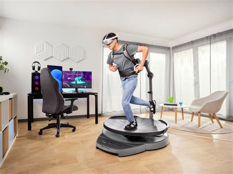 Virtuix Omni One The Vr Treadmill Of The Future Vr Unbeatable Mat