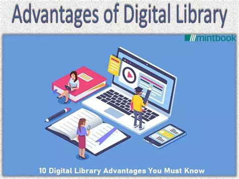 ppt advantages of digital library powerpoint presentation free