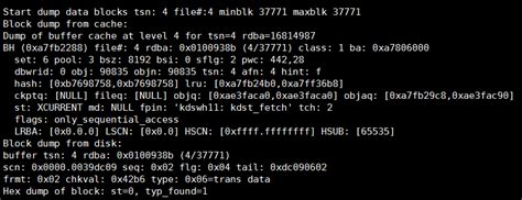 Oracle使用dump转储数据块 51CTO博客 oracle dump