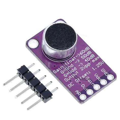 Max9814 Microphone Amplifier Module
