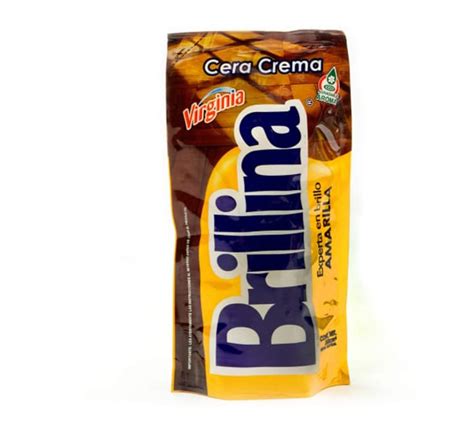 Cera Crema Brillina Amarilla Doy Pack Espacio Limpio Villarrica