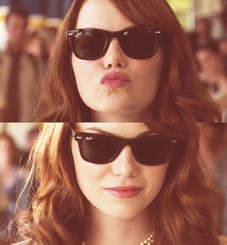 Emma Stone Women Ray Bans Rayban Wayfarer