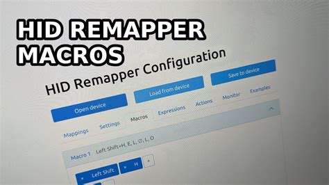 HID Remapper Macros YouTube