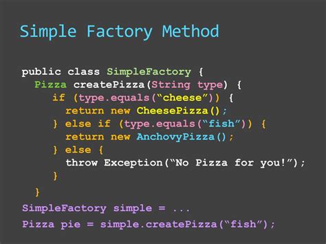 Ppt Lecture 14 Factory Pattern Basics Powerpoint Presentation Free