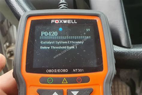 P Code Catalyst System Efficiency Below Threshold Bank