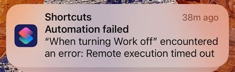 Remote Execution Timeout Rshortcuts