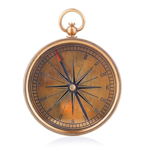 Compass Isolated On White Background Stock Image Image Of Journey