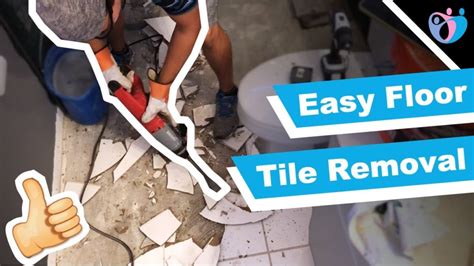 How To Remove Floor Tile In A Bathroom Daddicated