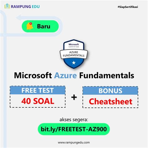 Rampung Edu On Linkedin Cloudcomputing Microsoftazurecertification Microsoftazurefundamentals…