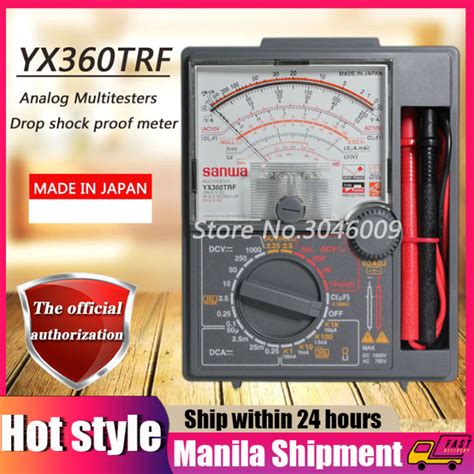 Sanwa Standard Electric Testir Tester For Electrical Analog Multimeter