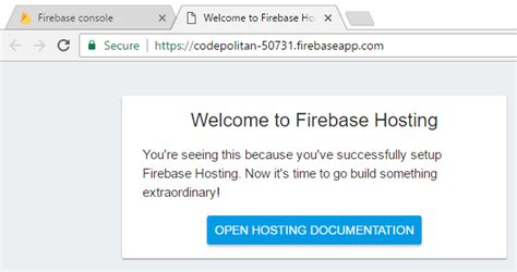 Web Static Dengan Firebase Hosting Codepolitan