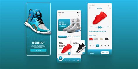 Footfrenzy Shoe E Commerce App Figma