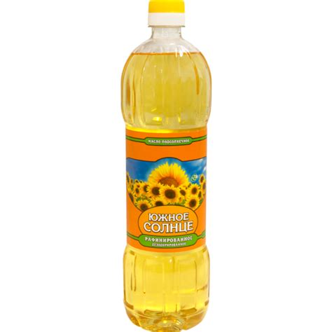 Масло подсолнечное «Южное солнце рафинированное 800 мл купить в Минске недорого в интернет