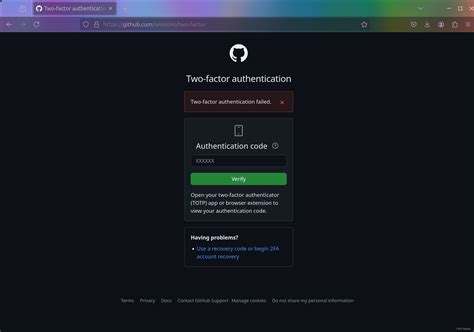 Github 双重验证2faauthentication Code验证码接收不到andrecovery Code忘记了怎么办andgithub Two Factorgithub
