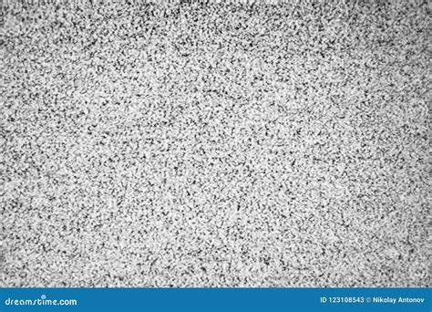No Signal TV Texture Television Grainy Noise Effect As A Background No Signal Retro Vintage