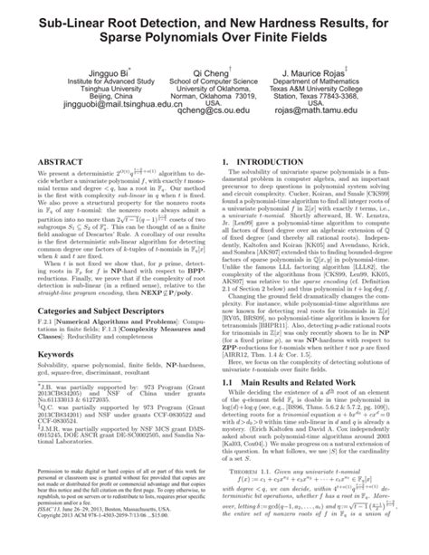 sub linear root detection and new hardness results for jingguo bi qi