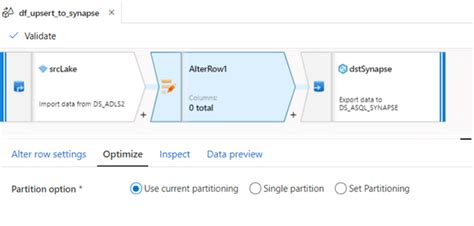 Azure Data Factory Mapping Data Flow Incremental Upsert