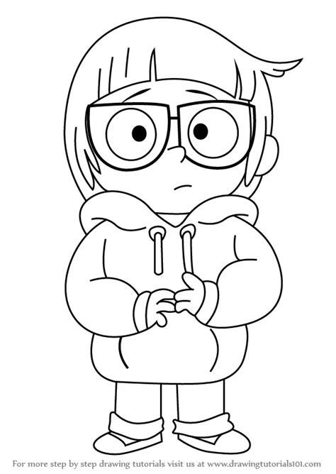 Learn How To Draw Chloe Park From We Bare Bears We Bare Bears Step By Step Drawing Tutorials