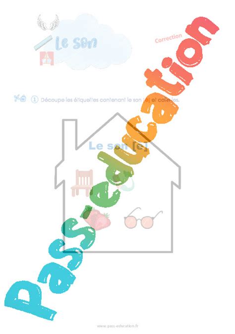 Le Son [é] Gs Phonologie Exercices Cycle 1 Pdf à Imprimer