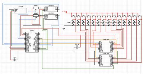 Daisy Chained Shift Registers Esp32 General Guidance Arduino Forum
