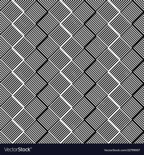 Grid Lattice Pattern With Rectangle Shapes Vector Image