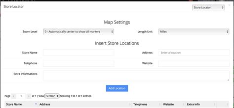 Configuring The Store Locator Commercebuild Success Portal