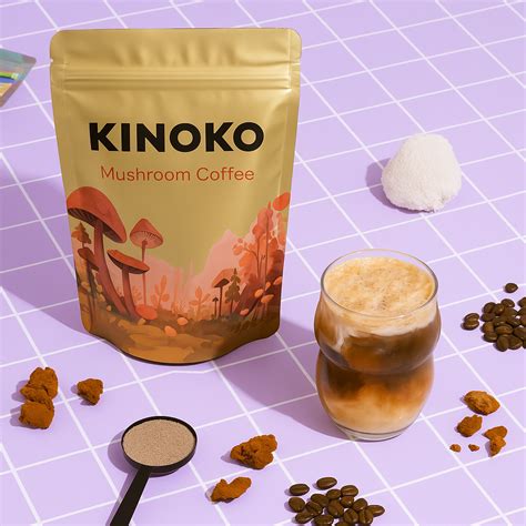 Kinoko Pilz Kaffee Try Kinoko