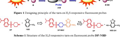 Figure 1 From A Fluorescent Turn On H2s Responsive Probe Design Synthesis And Application