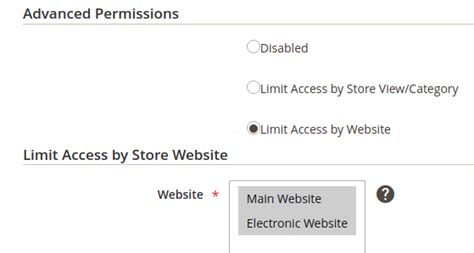 Magento 2 Advanced Permissions Extension Improve User Roles