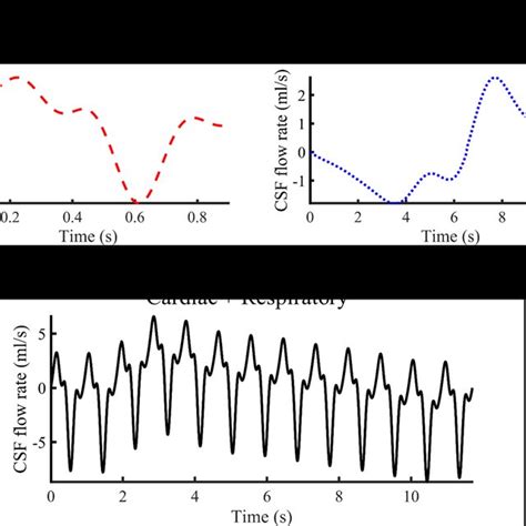 CSF Flow Waveforms Measured By PCMRI At C2 3 Vertebral Location Dash Download High Quality