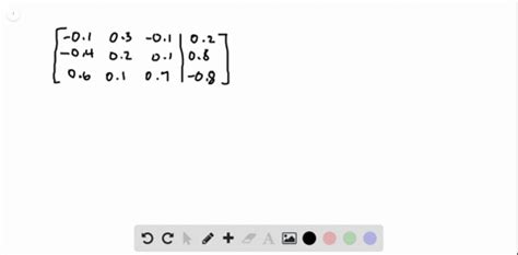 SOLVED Repeat Exercise 10 Using Gaussian Elimination With Complete