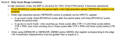 Tms320f28377d Mep Not Work Properly If Epwm1regscmpabitcmpa 1 Or 2 C2000