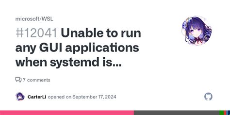 Unable To Run Any Gui Applications When Systemd Is Enabled · Issue
