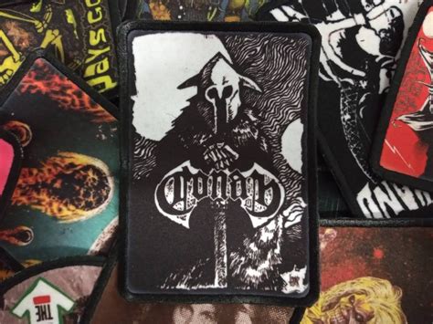 Conan Sew On Patch Band Stoner Doom Rock Desert Jacket Accessories Sleep Wizard Skater Acid