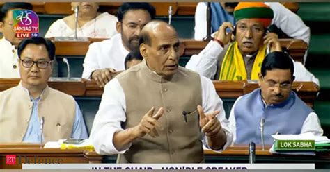 Move Towards Joint Services Commands Rajnath Singh Moves Bill In Lok