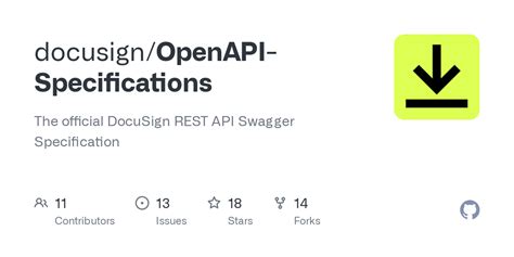 Github Docusignopenapi Specifications The Official Docusign Rest Api Swagger Specification